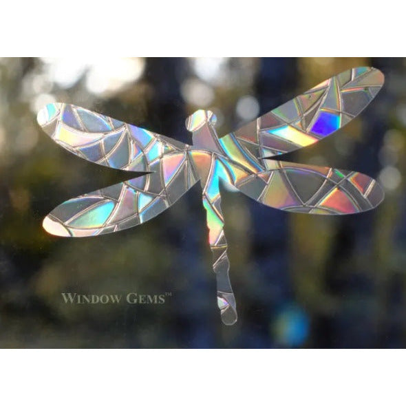 Dragonfly Window Gems Decals-Set of 9 Decals – Backyard Bird Centre